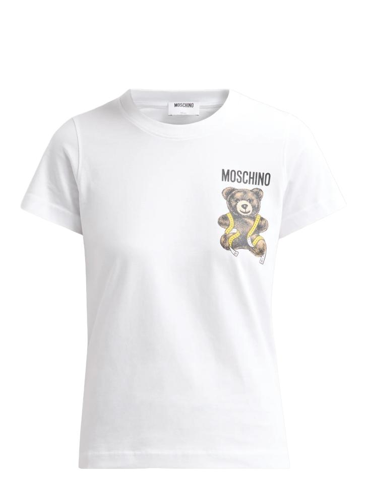 MOSCHINO tailor teddy bear cotton t-shirt